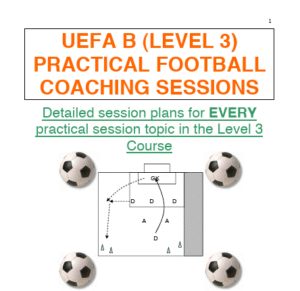 UEFA B (Level 3) Practical Football Coaching Sessions PDF - Books