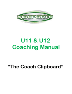 The Essential U11-U12 Soccer Coaching Manual - Traingbook